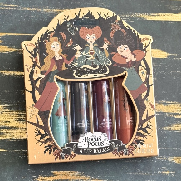 Disney | Makeup | Disneys Hocus Pocus 4 Lip Balms | Poshmark